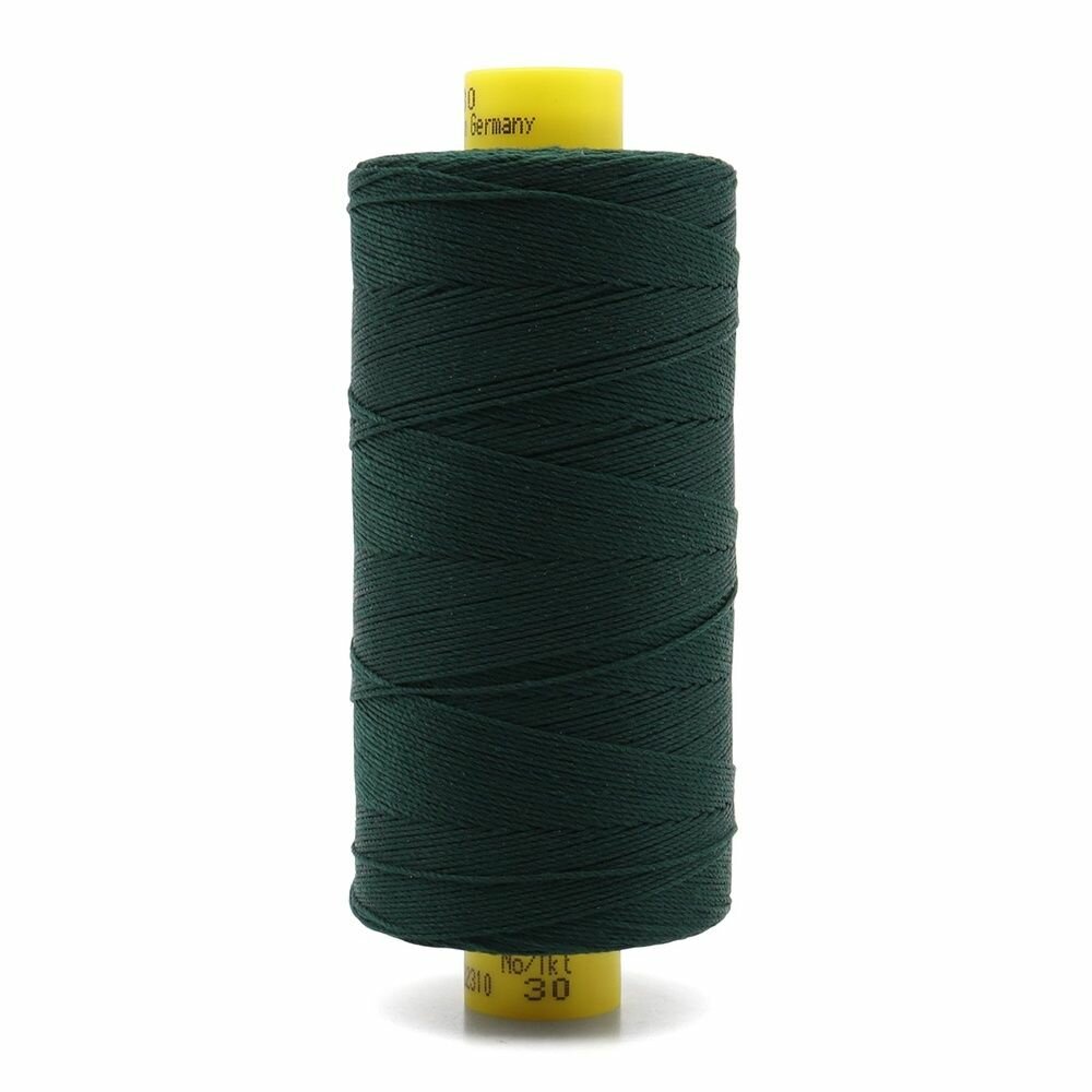 Швейные нитки Gutermann Mara 30/300 м для отстрочки, цвет 472 темно-бутылочный, 10 шт (702404)