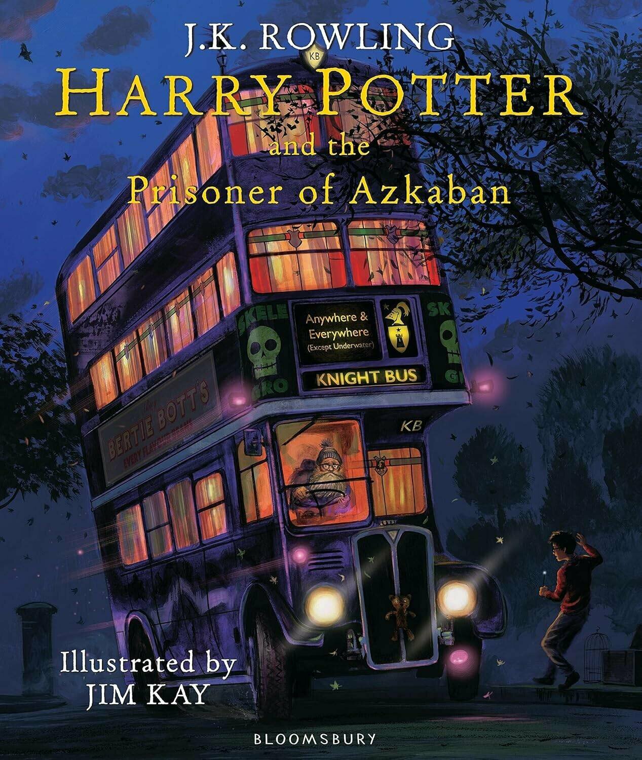 Joanne Rowling. Harry Potter and the Prisoner of Azkaban Illustrated Edition(J. K. Rowling) Гарри Поттер и Узник Азкабана Илл. издание/Книги на