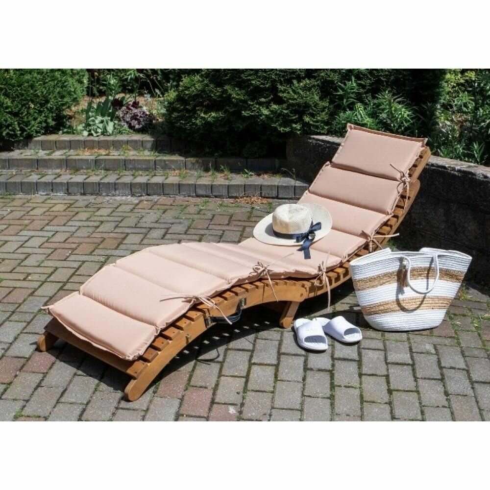 Шезлонг AFM-803A Beig (Afina Garden)