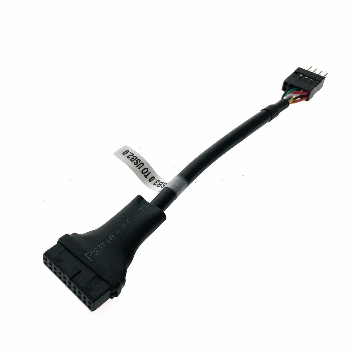 Внутренний кабель-переходник для материнской платы USB с 20pin Female на 9pin Male