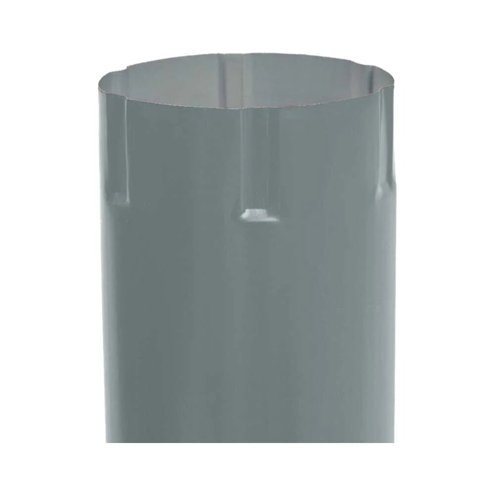 Водосточная труба NIKA круглая, D150, 1000 мм, Zn В0000043057