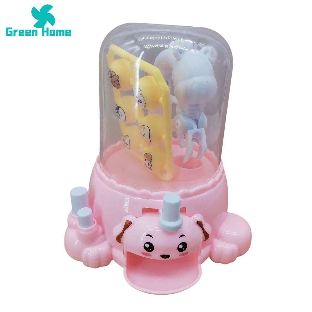 Зеленый дом Мини-машина для ловли мячей, развивающая координацию движений и глаз, игрушка-ловец мячей