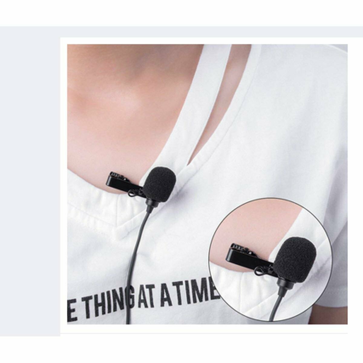 Sony ECM-X7 2-метровый электретный конденсаторный петличный микрофон / микрофон