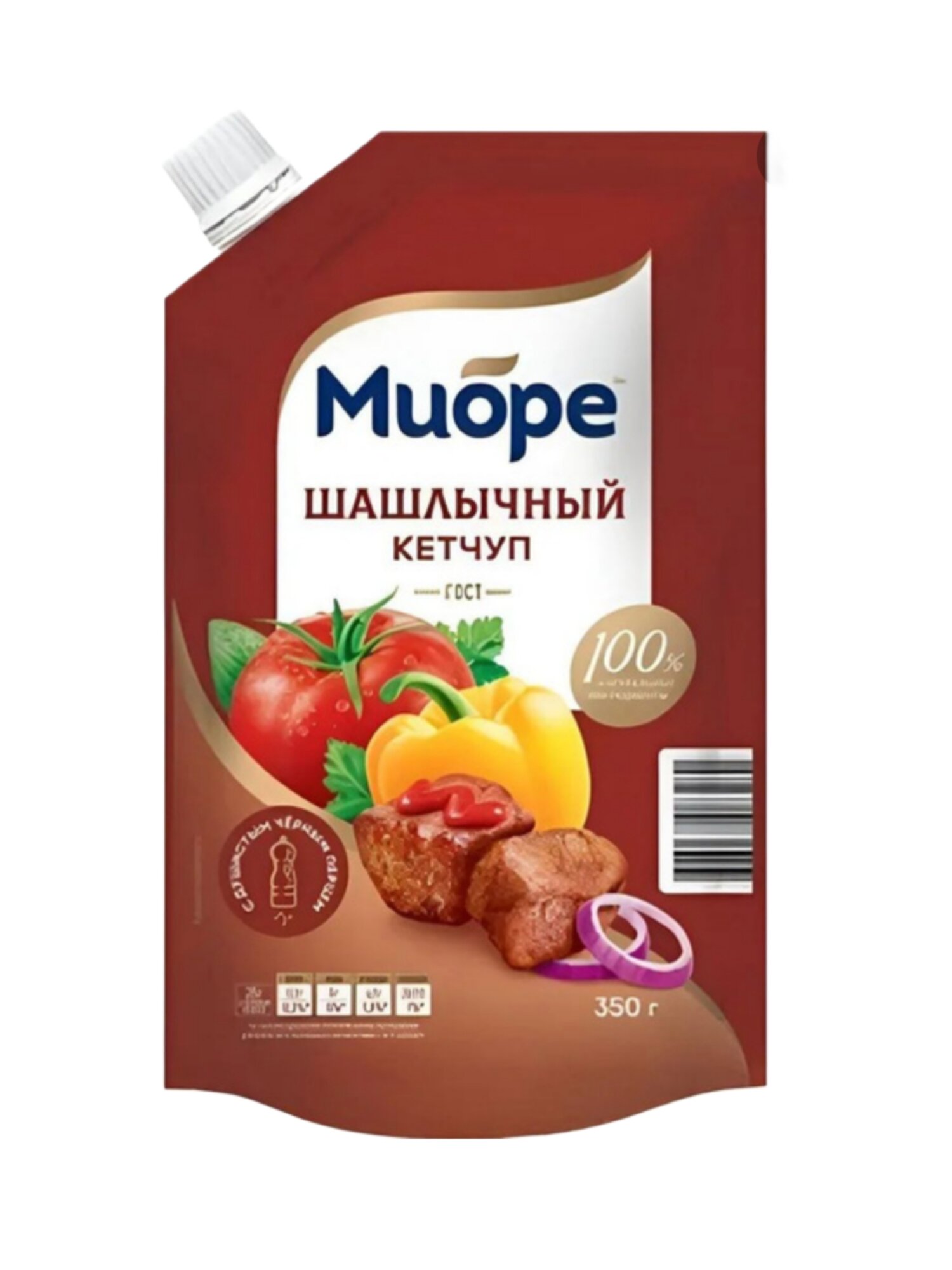 Шашлычный кетчуп "миоре" 350г.