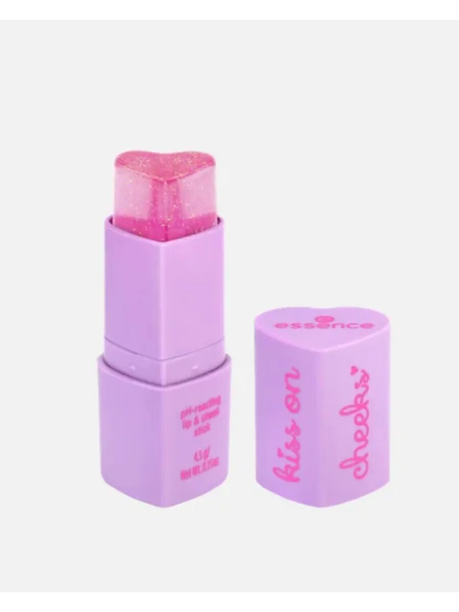 Стик для губ и лица ESSENCE kiss on cheeks ph-reacting