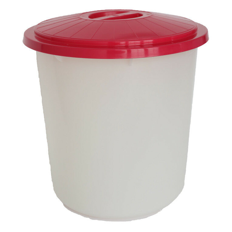 Интехпром, Бак 55л, пищевой, с крышкой круглый, г. Нижнекамск