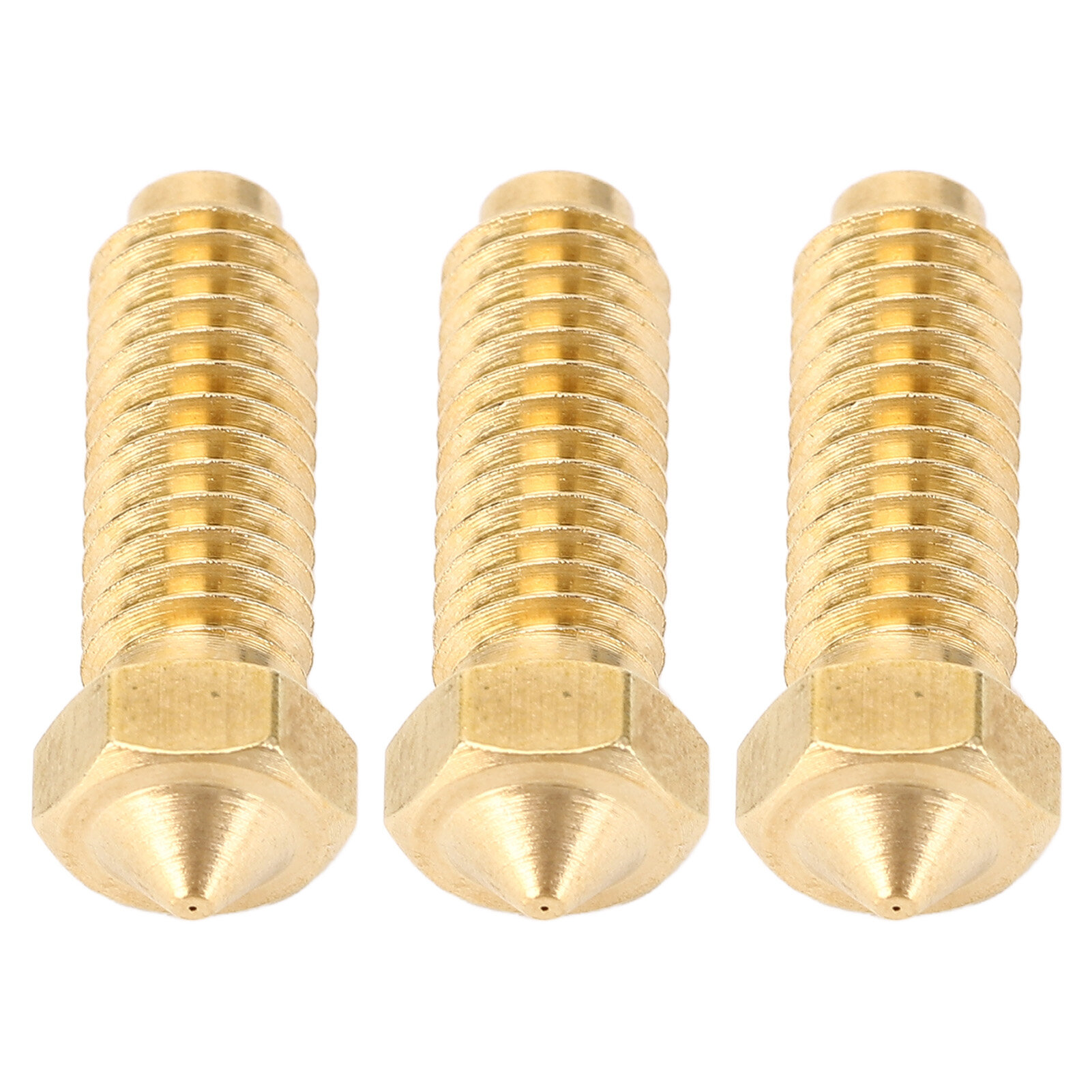 3 шт. комплект латунных насадок для 3D-принтера для Anycubic Kobra 2 Kobra 2 Pro Kobra 2 Maximum Kobra 2 Plus экструдер Hotend 1,75/0,2 мм
