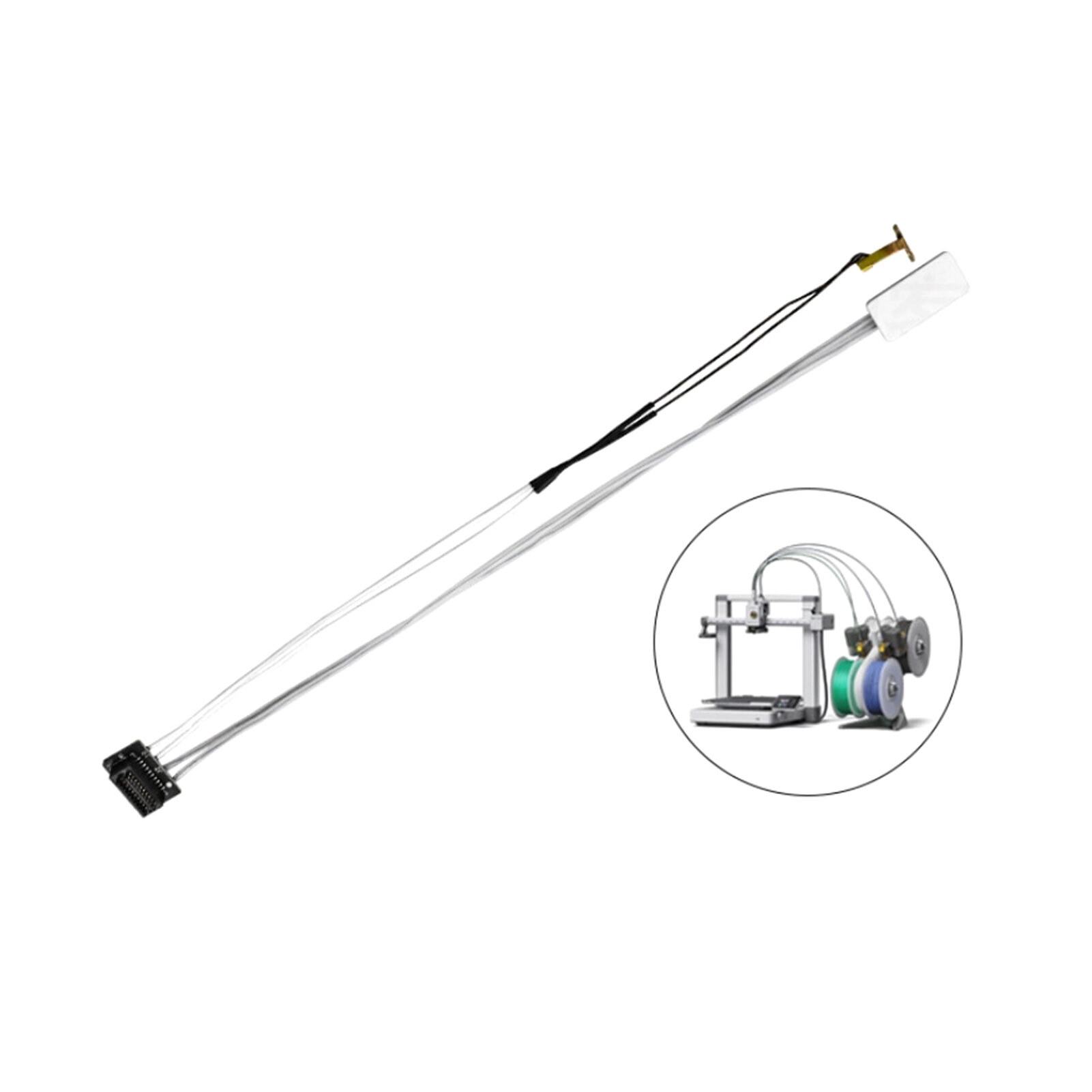 Керамический нагреватель и термистор для 3D-принтеров Bambu lab A1/A1 mini, аксессуары со встроенным клеммным разъемом 24 В 80 Вт