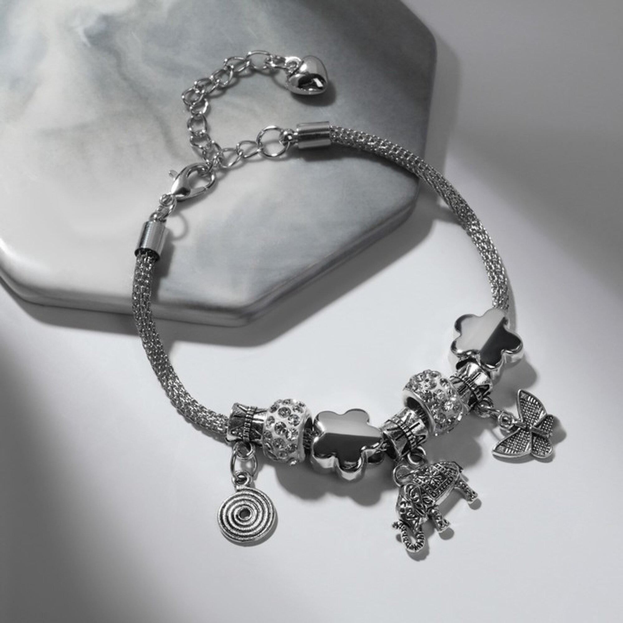 Браслет, стразы