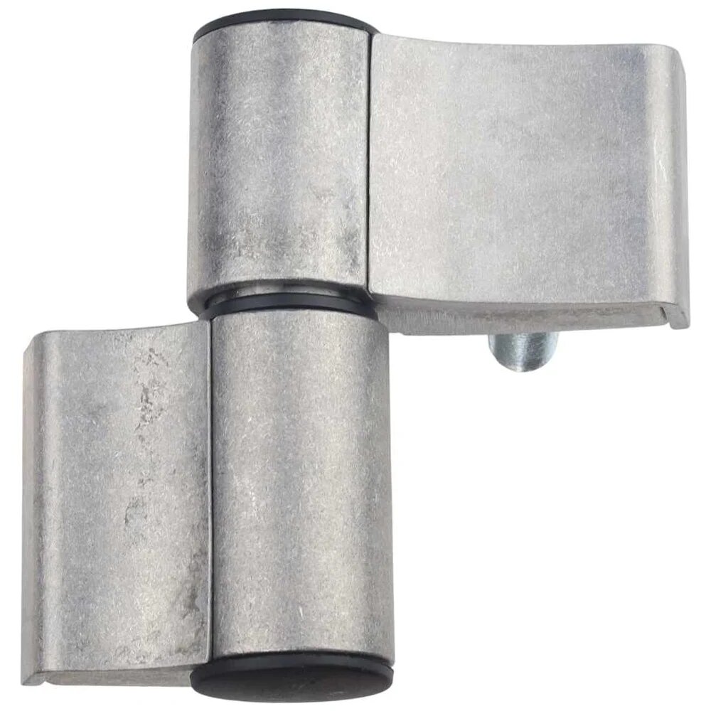 DORF Петля для алюм. дверей,2-х секционная, с подшип, неокраш. с крепежом для тёпл. алюм, D612_W/P_HOT