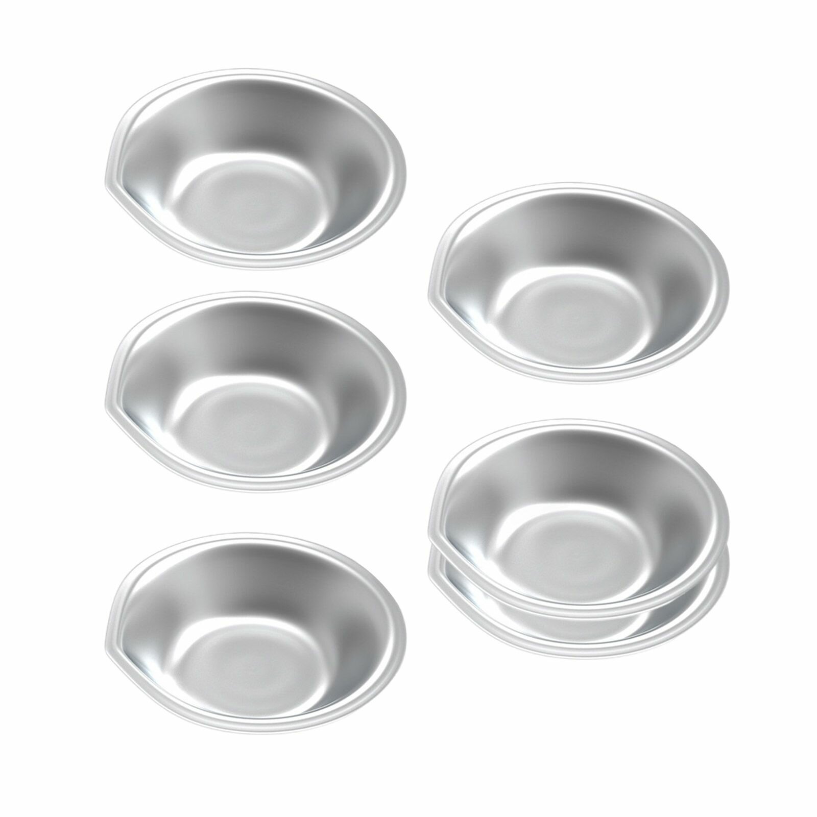 Маленькие круглые поддоны для смешивания красок акварели дома и студии