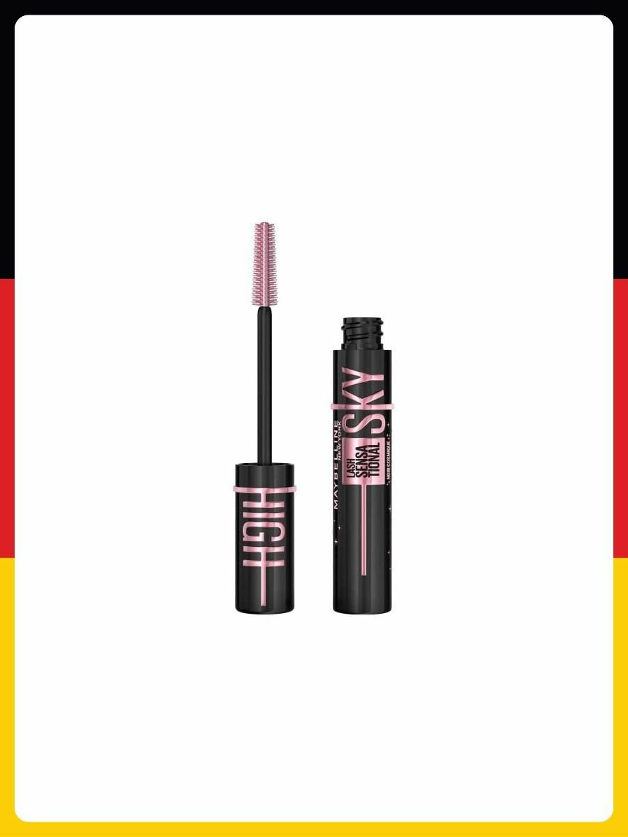Тушь для ресниц Maybelline New York Lash Sensational Sky High Mascara Cosmic Black
