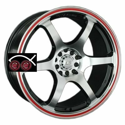 Колесный диск LS 544 8x18 5x100.0 ET40 D73.1 черный