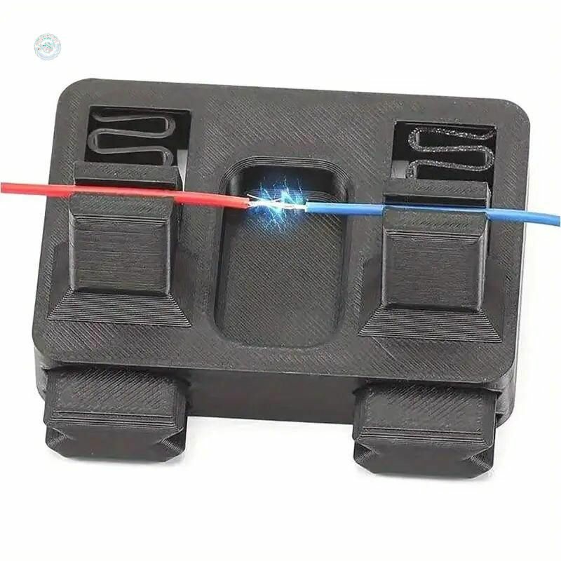 Аксессуар для пайки, регулируемый держатель проводов с термостойким зажимом, точная фиксация для чистых швов, компактный помощник для пайки в гараже и дома