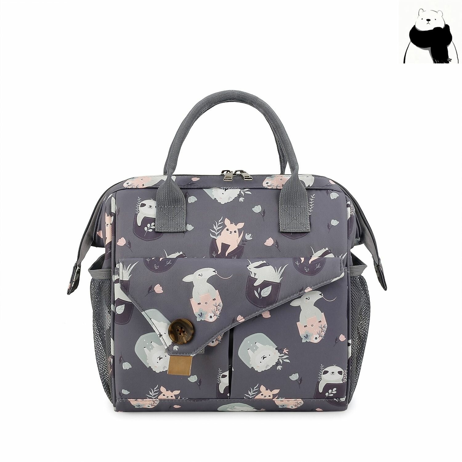 Diaper bag Сумка органайзер для коляски и мамы с термокарманами