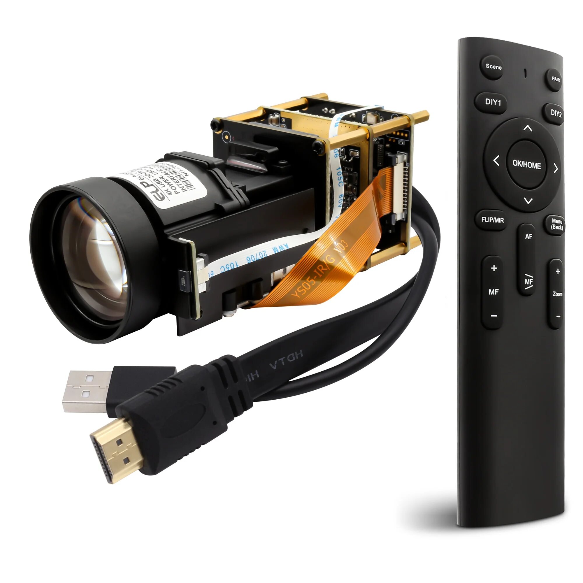 ELP 4K 12x Zoom HDMI USB камера 12X Zoom Module