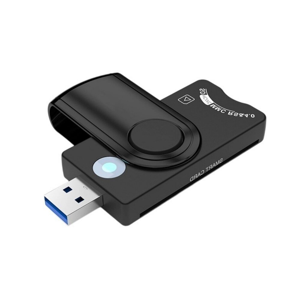 Портативный USB3.0 кард-ридер 5 в 1 адаптер для SDTF SIM-карт ID IC-карт для окон