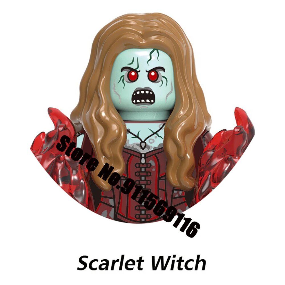 HEROCROSS Фигурки Алая Ведьма Вижн Квиксilver X1816