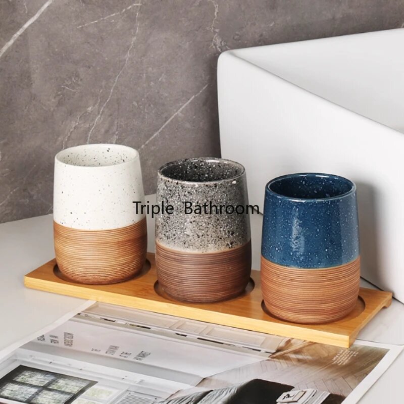 Керамическая чашка для полоскания рта Triple Bathroom