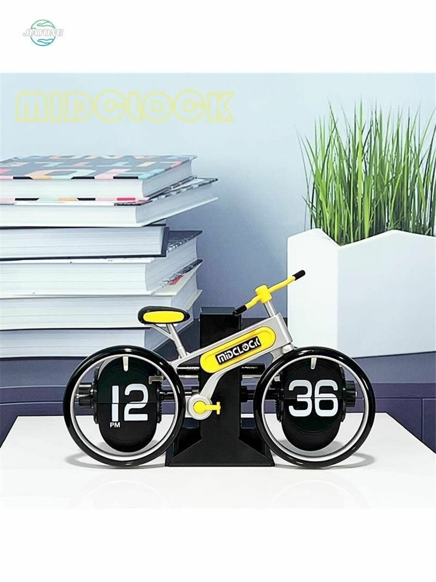 Часы JIAYONG "Велосипед", ПВХ, формат времени 12/24, электронные, 13x7 см
