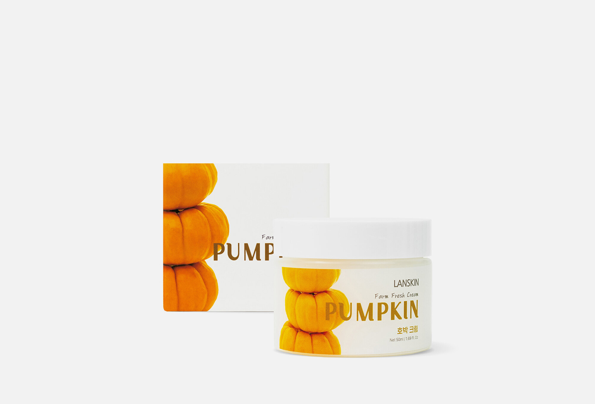 Крем с тыквой LANSKIN Farm Fresh Cream Pumpkin 50 мл