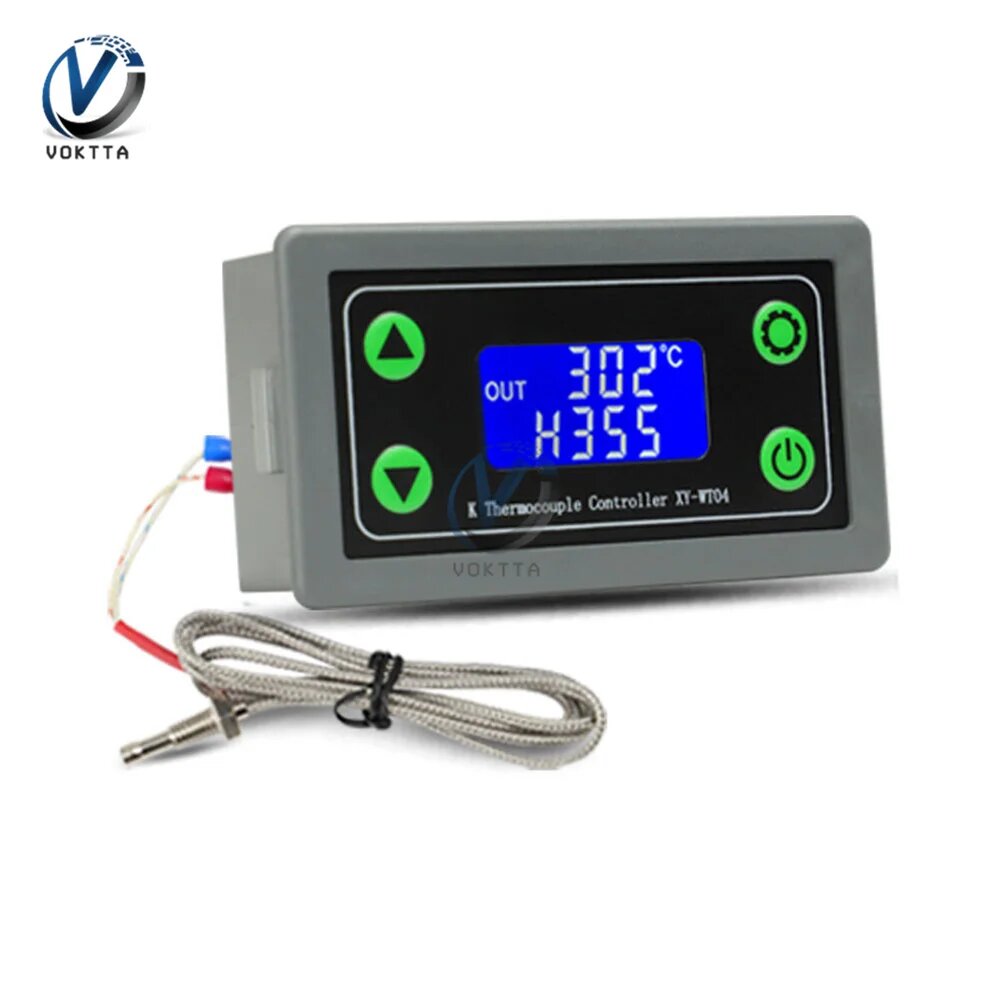 XY-WT04 WT04-W WIFI Дистанционный высокотемпературный цифровой термостат Термопара K-типа Высокотемпературный контроллер -99 ~ 999 градусов, WT04