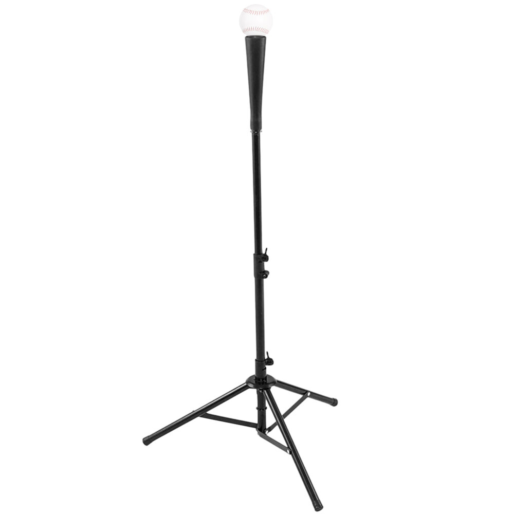 Бейсбольная погона Portable Tripod Stand для тренировки ударов, сталь, черный, длина 79-118 см, вес 1.05 кг, упаковка 54*9.5*9.5 см, вес упаковки 1.25 кг, 1 шт.