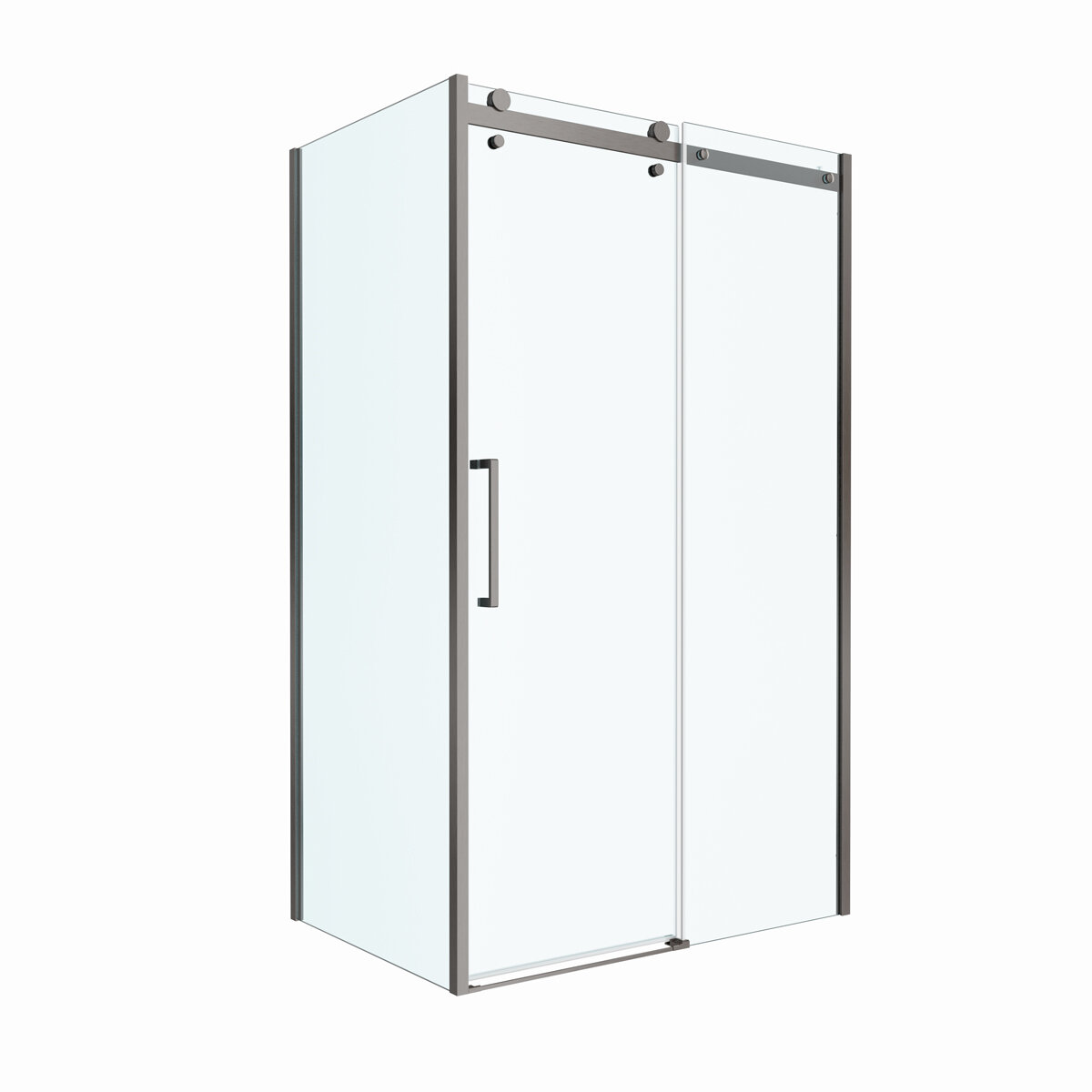 Душевой уголок BelBagno Marino 130х80 MARINO-2-AH-1-130/80-C-GM оружейная сталь