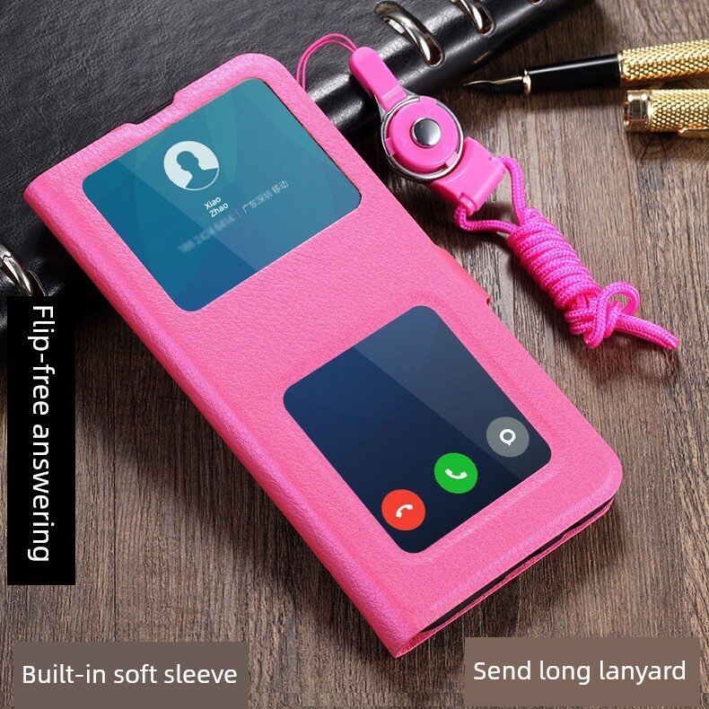 Suitable for Xiaomi Max3 Phone Case, Xiaomi Max3 Cover with Window, Protective Case, Anti-Drop Soft Case, Hands-Free