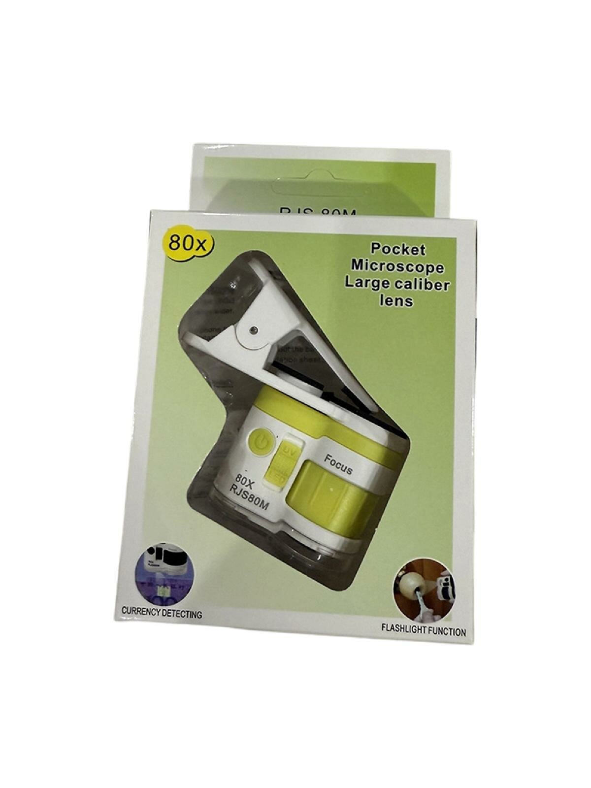 Детский научный инструмент-лупа с креплением для микроскопических наблюдений