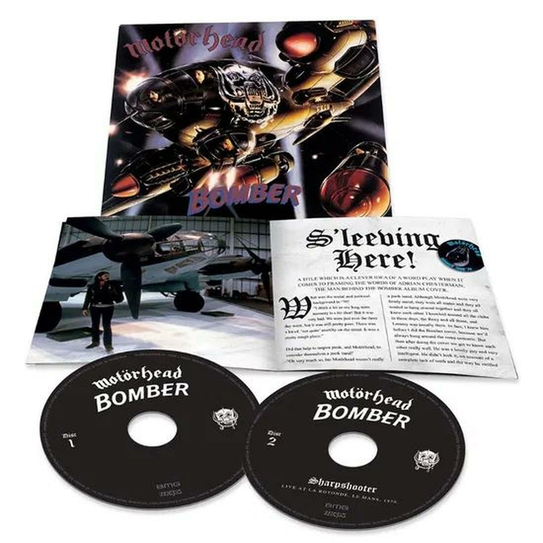 CD диск Motorhead - Bomber (2CD) Deluxe, 2025