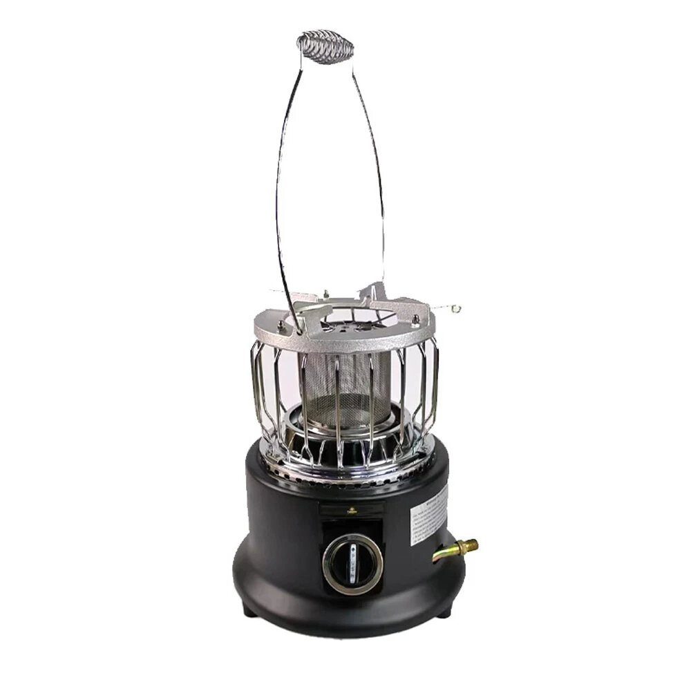 Outdoor Heater Terrace Heater Liquefied Gas Small Outdoor Grill Patio Heater for Garden черный желтый (вариант) металл 3000W размер 340*270*180mm вес 5000g упаковка 343*275*275mm вес 5500g 1 шт Heating Stoves