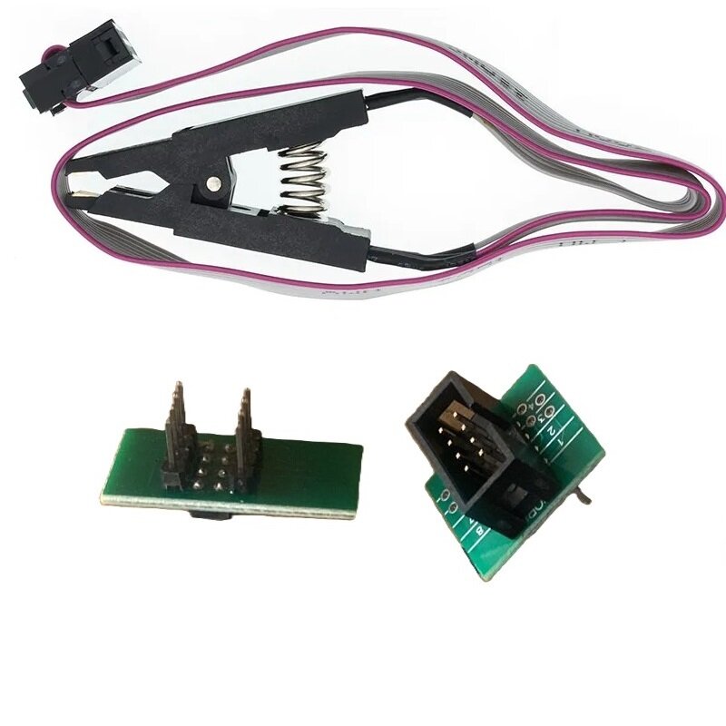 Зажим для программатора EEPROM 93C-25-24C с двумя платами (341A-03)