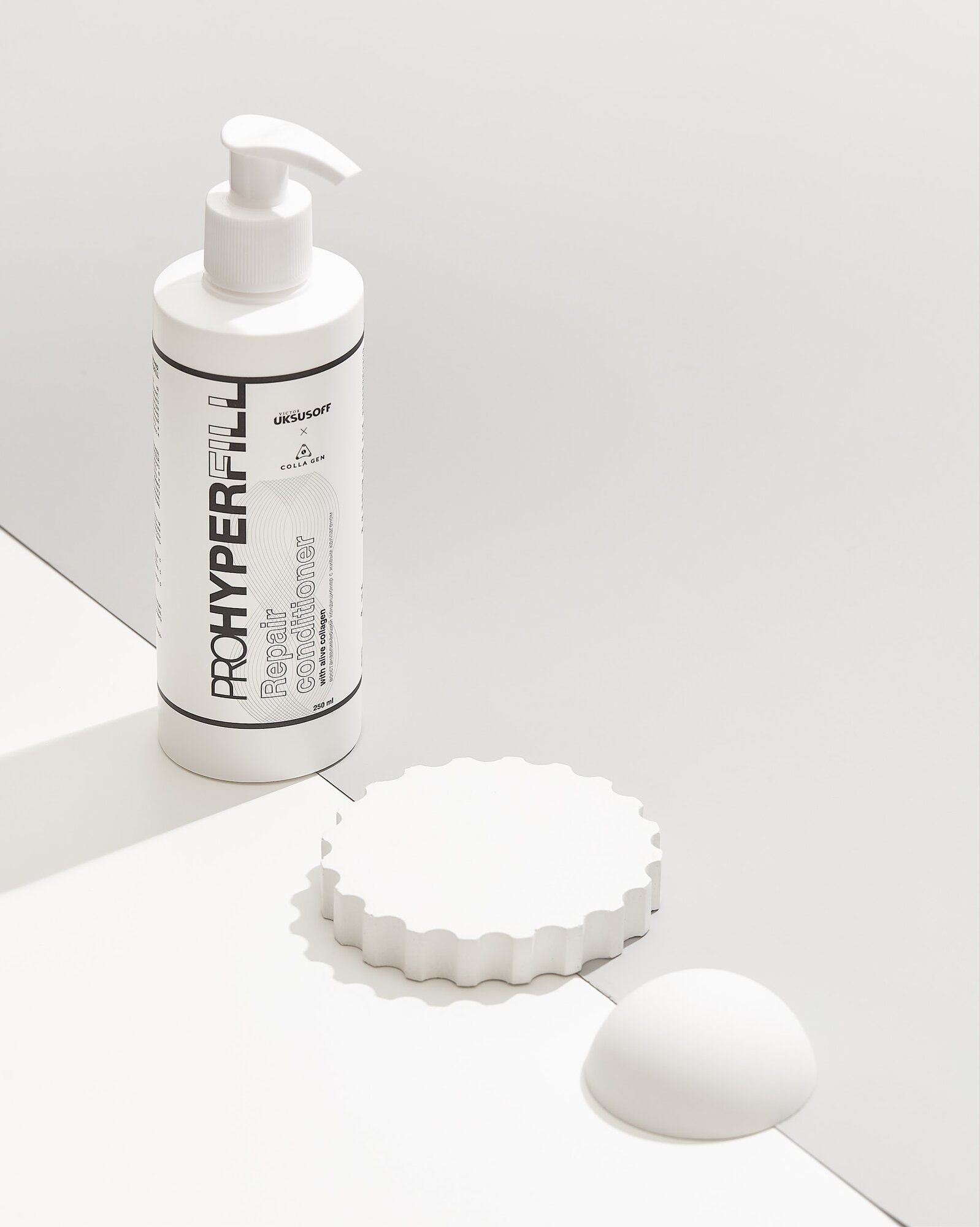 Восстанавливающий кондиционер для волос с живым коллагеном "PRO HYPERFILL"