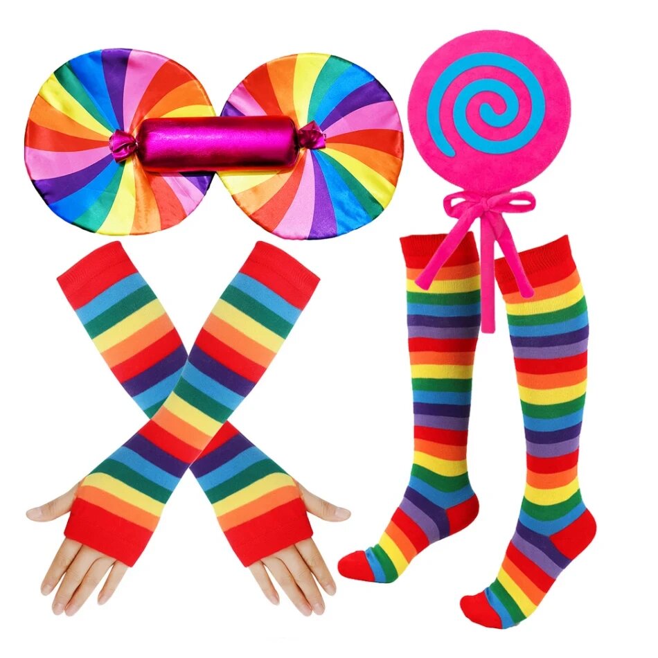 Детское платье оllobebe "Конфеты" 3-8 лет 3T Tag-S, Accs 04