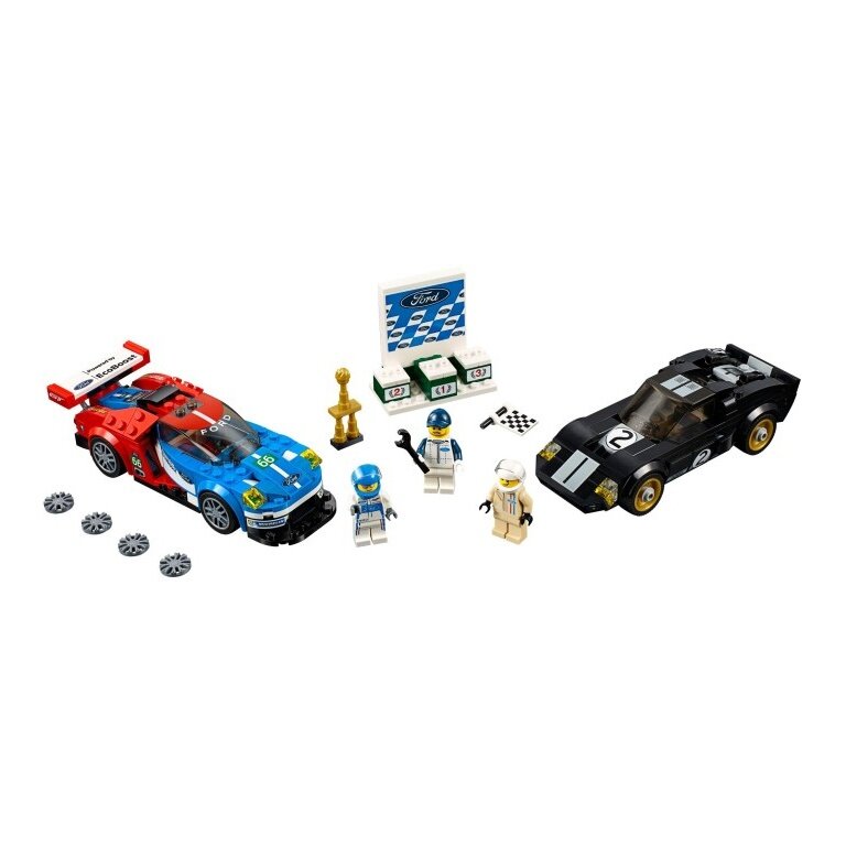 LEGO Super Racing Collection 2016 Ford GT 1966 Ford GT40 Конструкторы 366 шт 75881