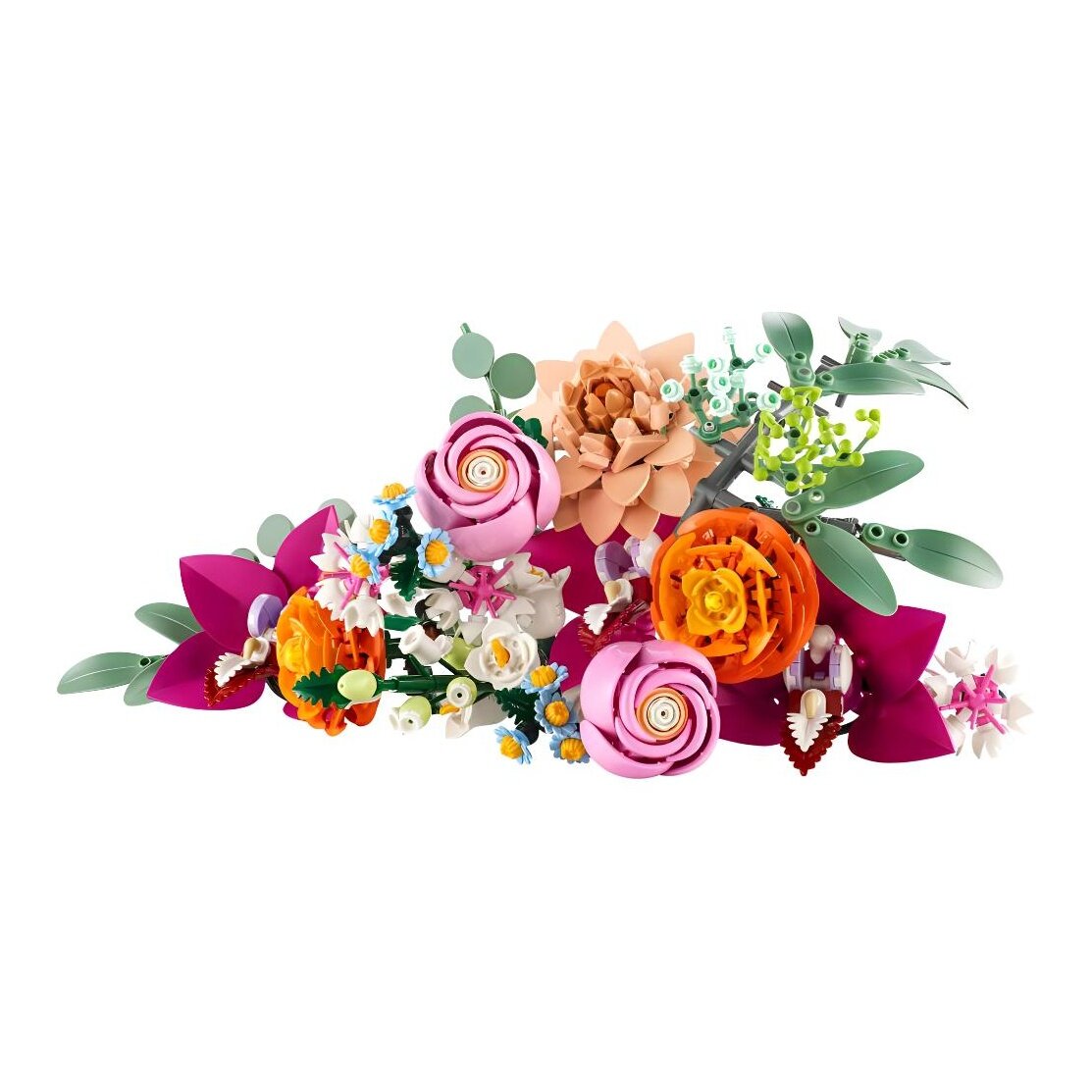 LEGO Flowers Plants Розовый и Черный Букет Конструкторы 749 шт. 10342