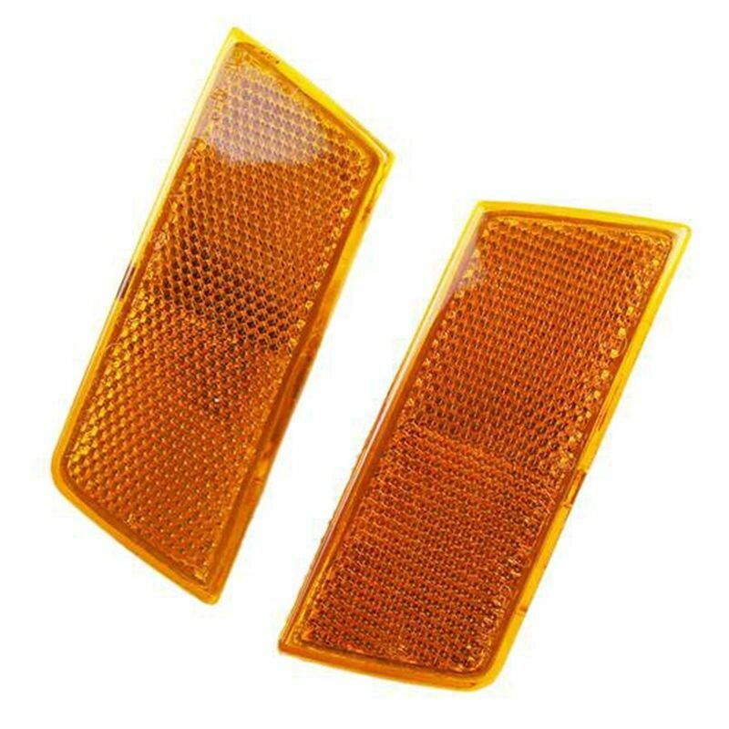 Автомобильный левый и правый передний бампер боковой указатель поворота габаритный фонарь