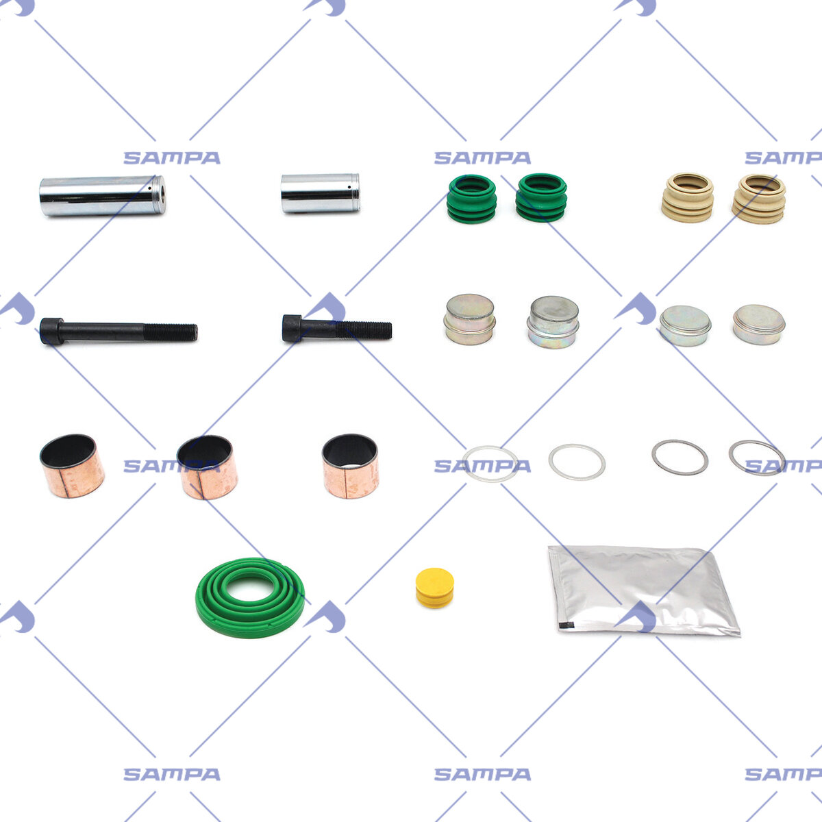Рмк суппорта wabco pan 19/22 (sampa)