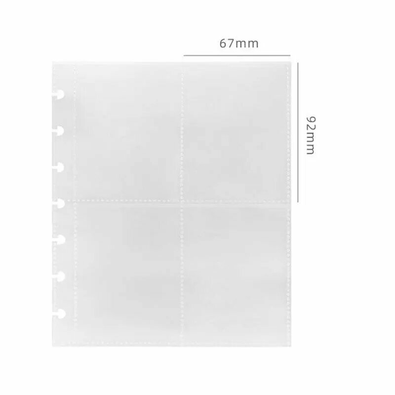Yiwi Kawaii книга с отверстиями для фотокарт 3/5/7 дюймов Белый, 10 sheets
