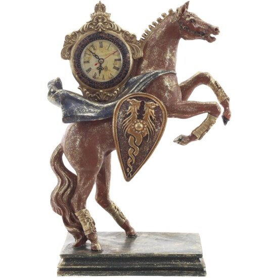 Фигурка декоративная Remeco Collection "Лошадь " с часами D8см, 31,5х14х45,5 см 825406