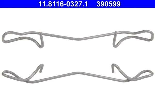 Пружины тормозного суппорта ATE 11-8116-0327-1, Volvo XC90 02