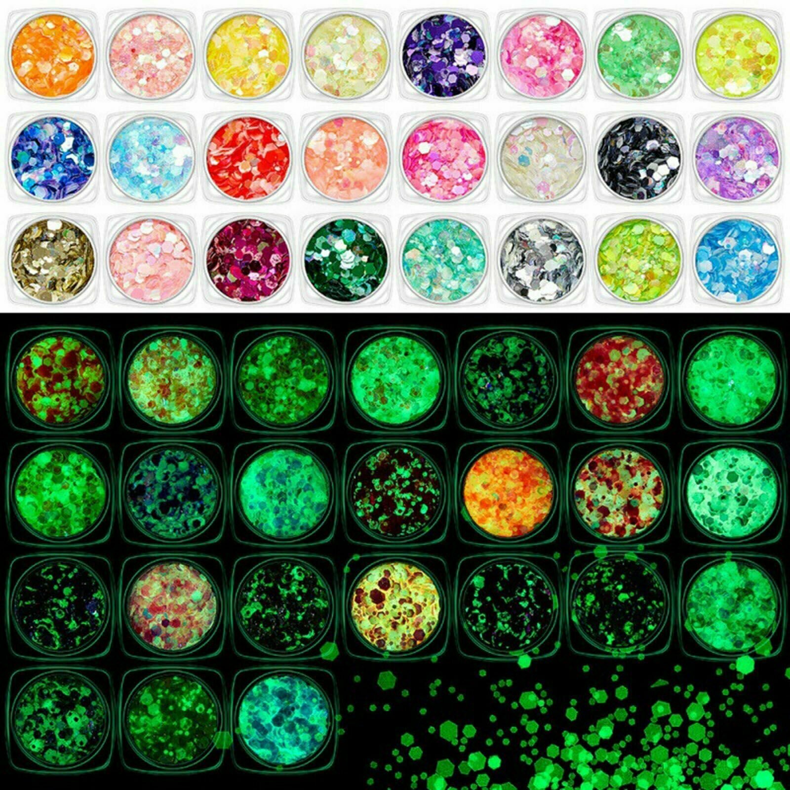 Светящиеся в темноте блестки