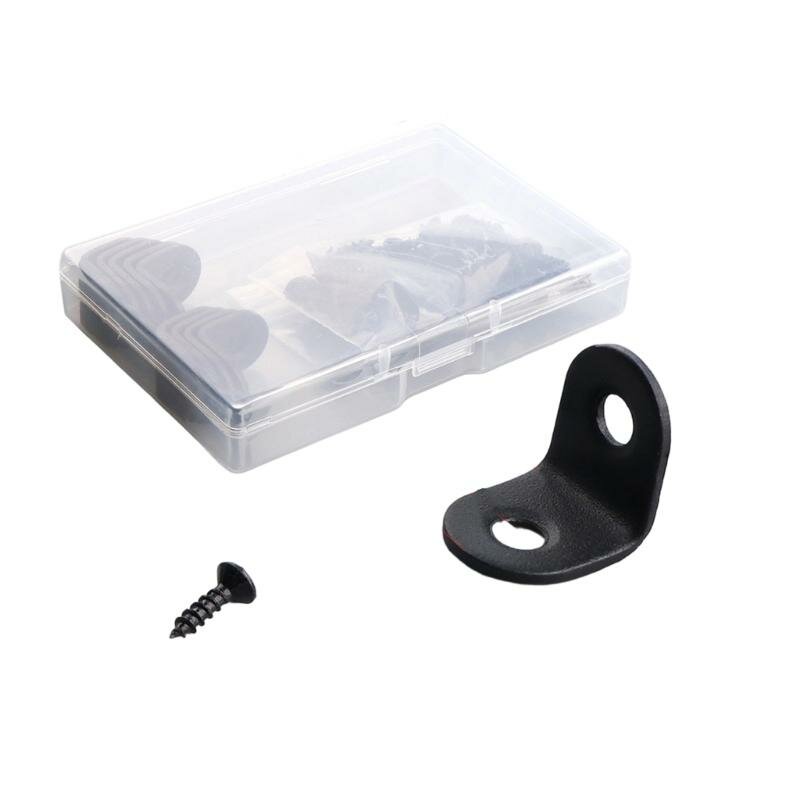 Уголки крепёжные из нержавеющей стали, 10 шт, 30