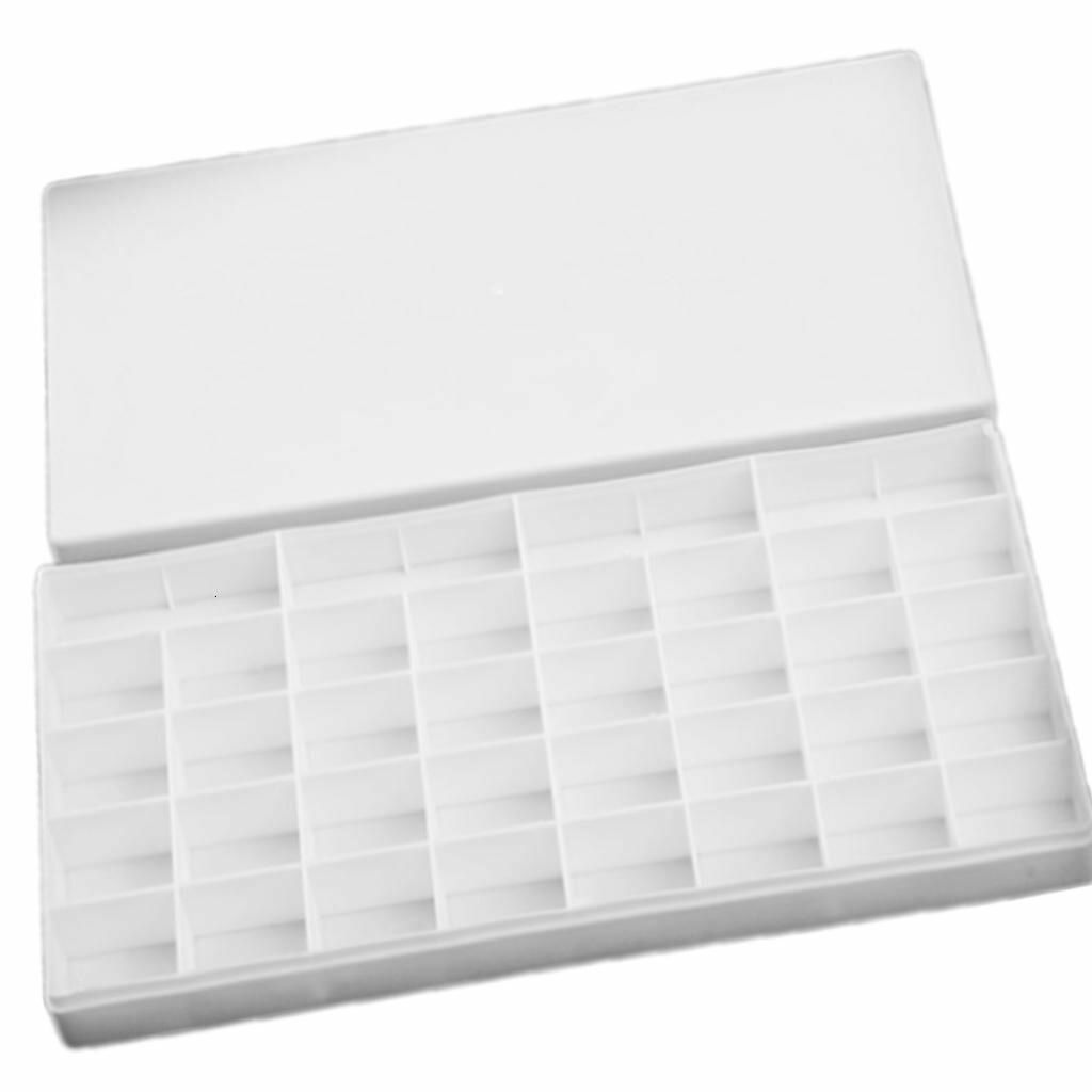 Водостойкая палитра для акварели с крышкой, 36 Квадратов