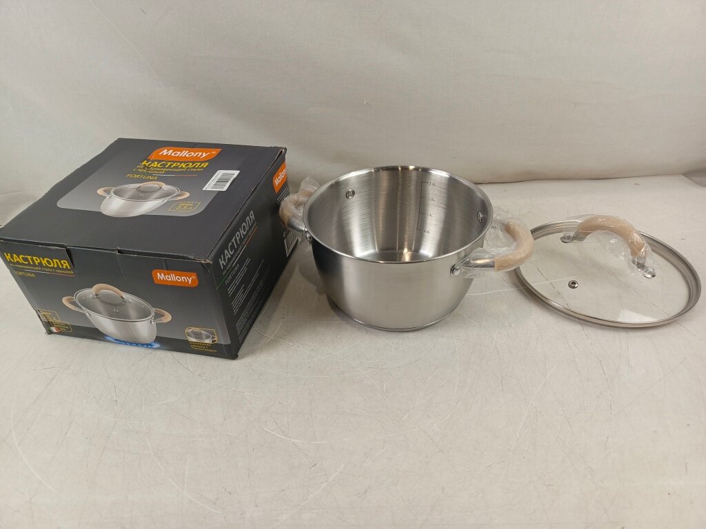 Кастрюля MALLONY Fortuna 2,5 л (007218) (1459996)