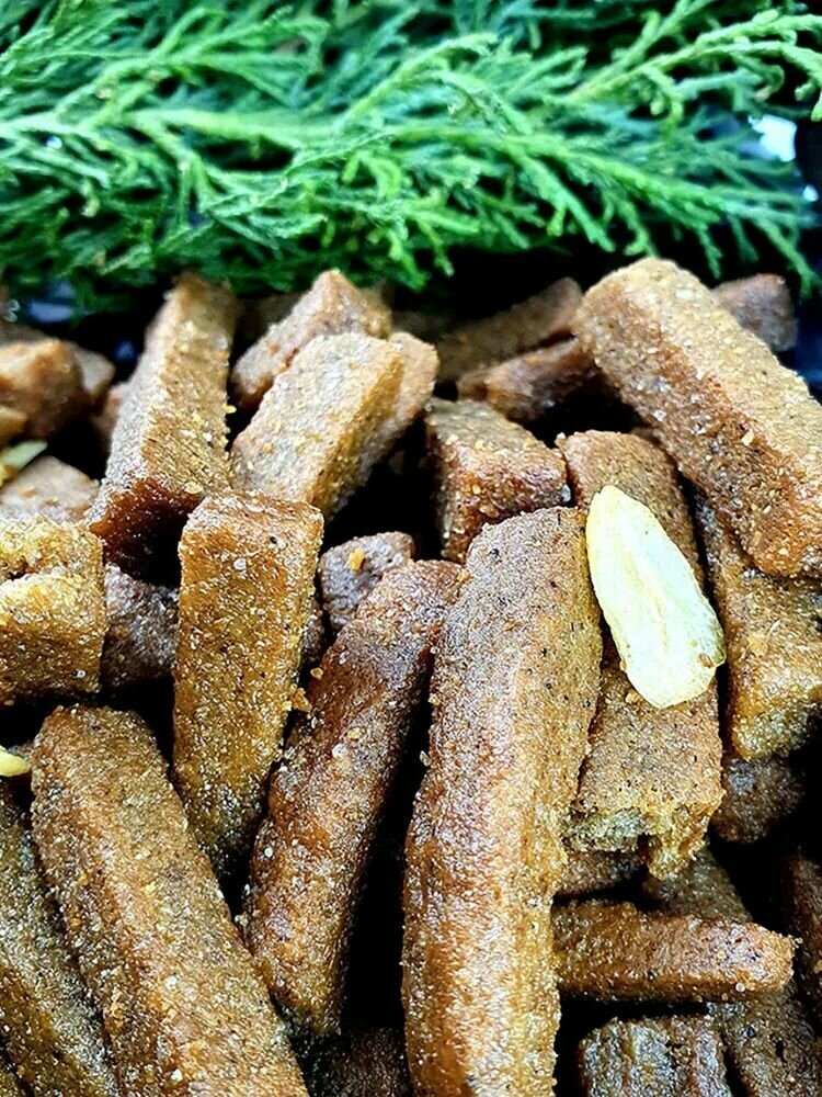 Лутовские гренки пшенично-ржаные со вкусом "Чеснок", упаковка 1кг.