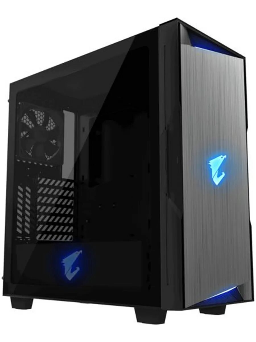 Корпус AORUS C300 GLASS GB-AC300G черный