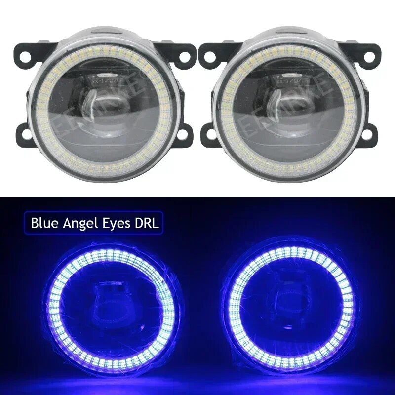 Обновленные линзы противотуманных фар 30 Вт для DongFeng ZNA DF6 Rich6 2021-2025 Blue Angel Eyes
