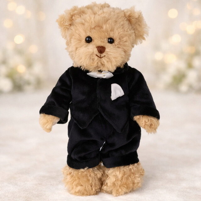 Мягкая игрушка Медвежонок - Жених Мартин 25 см, Barbara Bukowski, Bukowski, 0224SAA11-0112-2